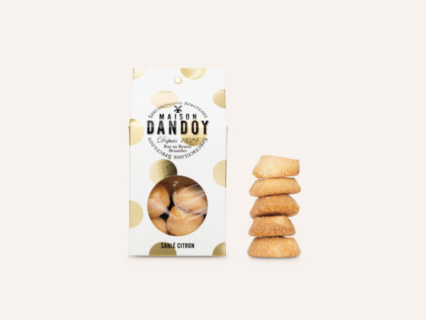 Lemon shortbread | Maison Dandoy