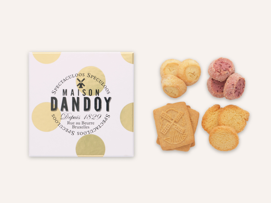 Crunchy biscuit with lemon | Maison Dandoy